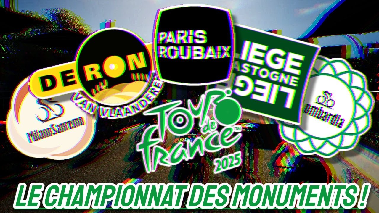 LE CHAMPIONNAT DES MONUMENTS ! - Tour de France 2025 - YouTube