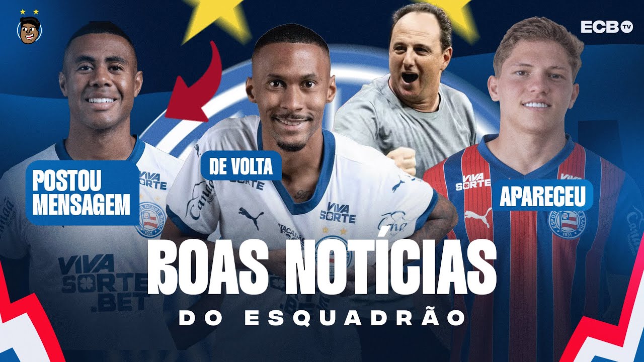 💣🔥REFORÇO! ELE VOLTOU! EXCELENTES NOVIDADES PARA O BAHIA! ERICK POSTA ...