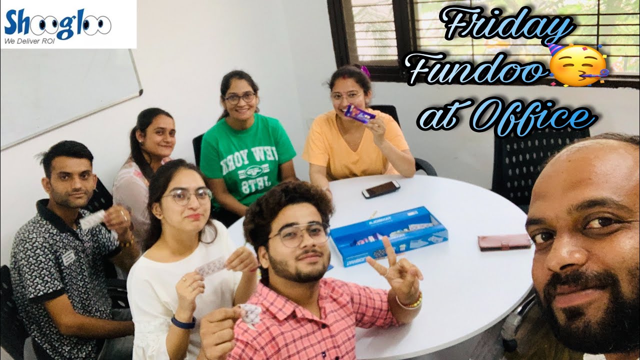 Friday Fundoo Activity at Office || Office Game || Shoogloo🔥 - YouTube