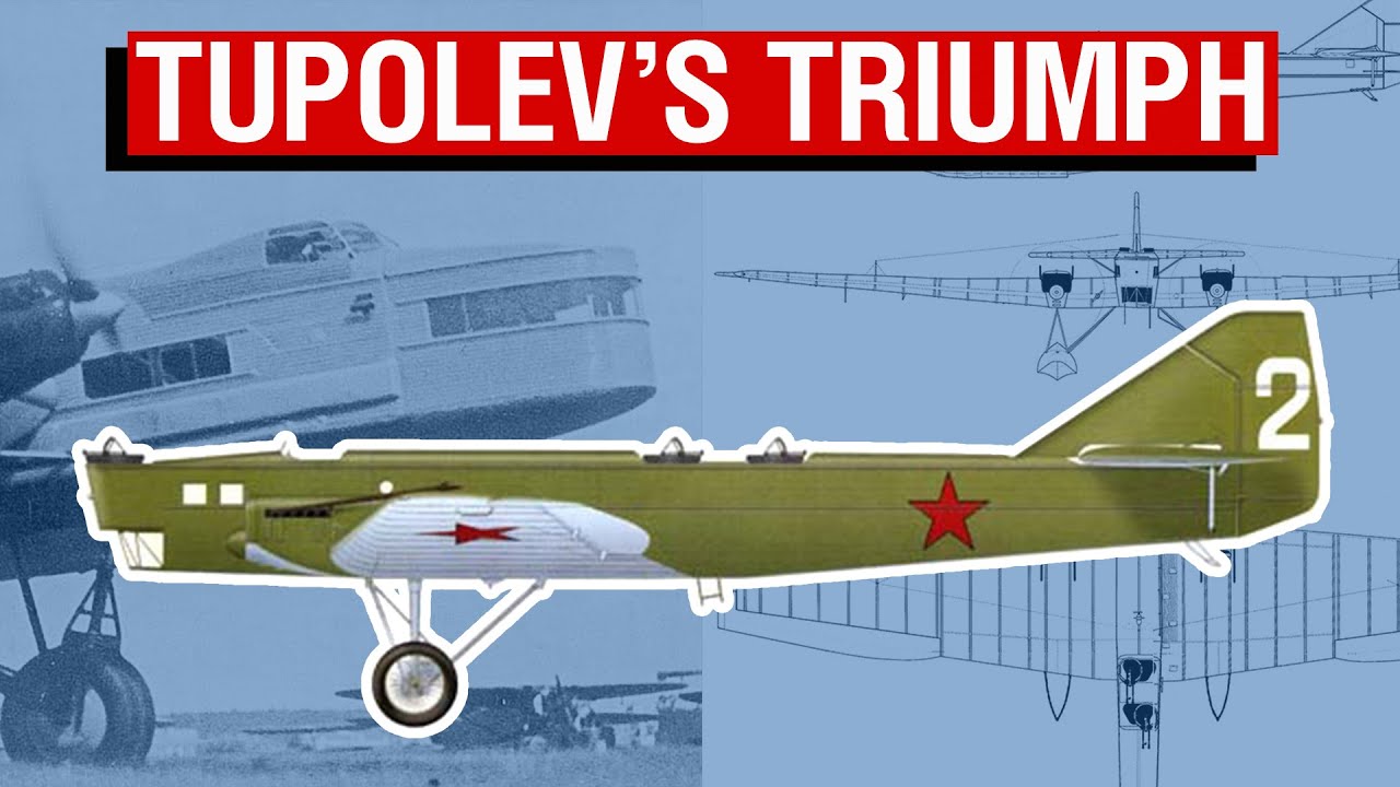 The Bomber That Inspired A Generation Of Giant Aircraft | Tupolev ANT-4 ...