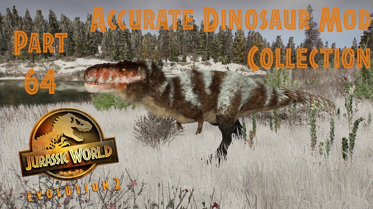 JWE2 Accurate Dinosaur Mod Collection Part 64 - YouTube