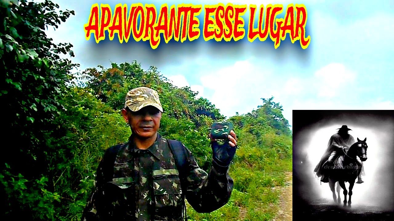 UMA LEGIÃO DE DEMONIO ABITA ESSE LUGAR/E UM APARECE APAVORANDO PESSOAS ...