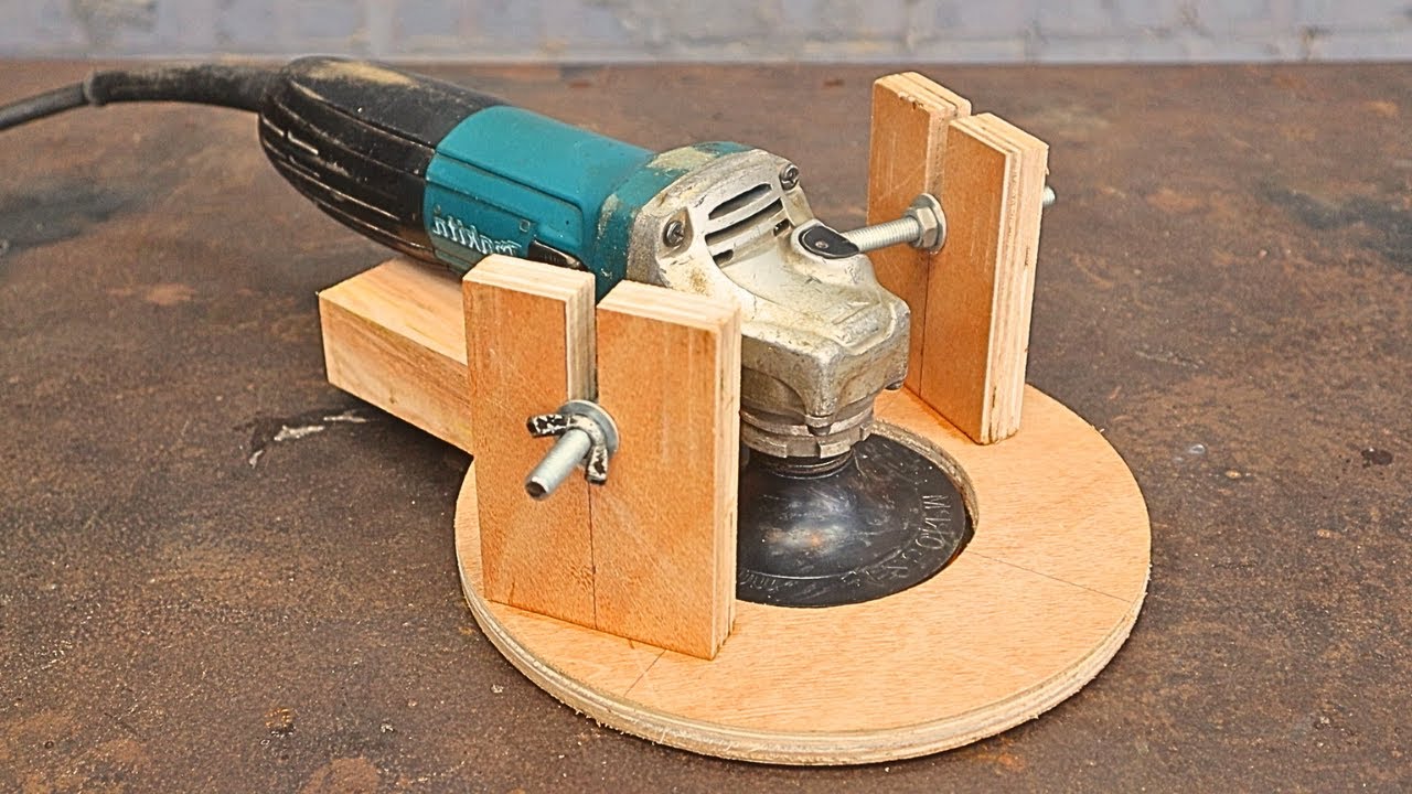 Angle grinder tips idea many people don't know / Homemade woodworking ...