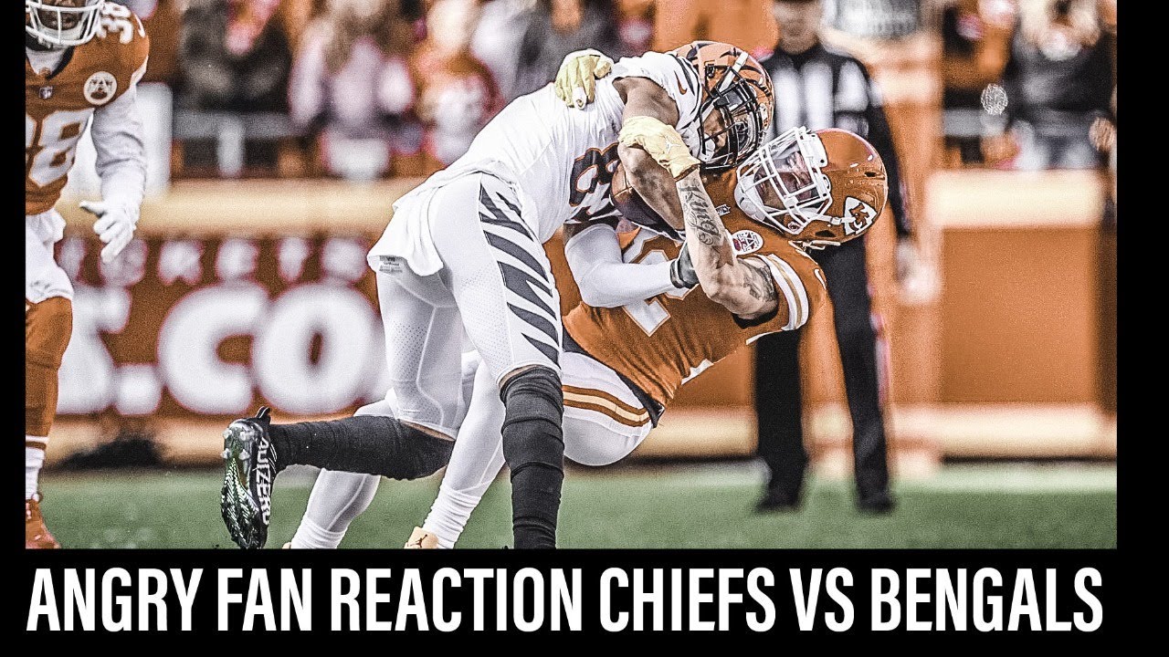 ANGRY CHIEFS FAN REACTION TO LOSING TO BENGALS - YouTube