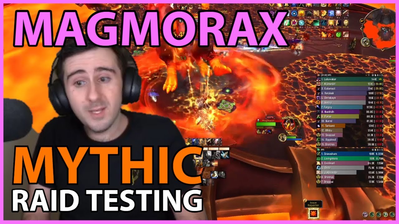 Magmorax MYTHIC Raid Testing & Commentary - YouTube
