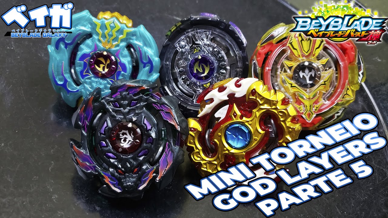 Mini torneio God Layers - parte 5 - Beyblade Burst ベイブレードバースト - YouTube
