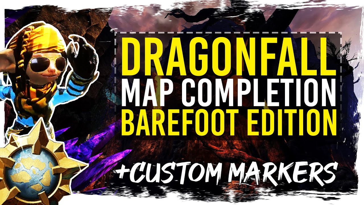 Guild Wars 2 - Dragonfall Map Completion (Minimum-Mastery) with Custom ...