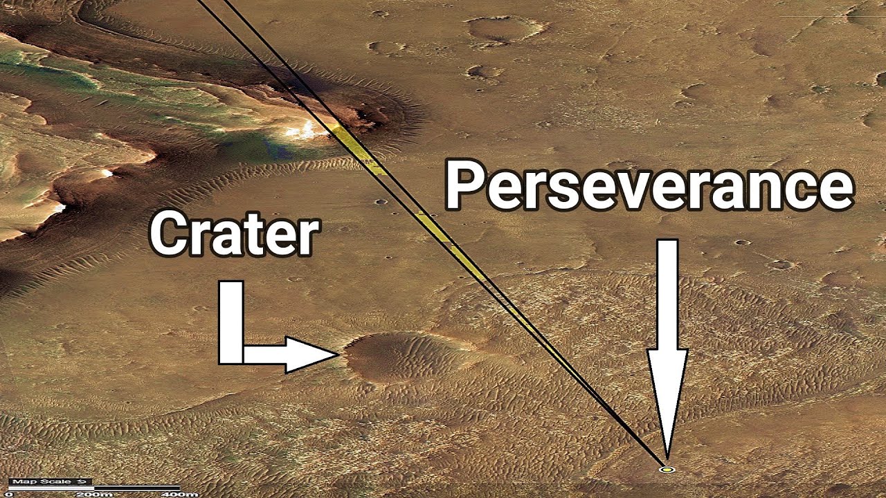 NASA's Perseverance Rover Heading Jezero Delta Scarp Was Captured By ...