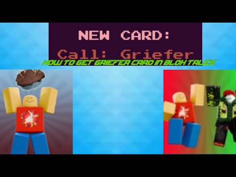 How To Get Griefer Summon Card In Blox Tales(Roblox) - YouTube