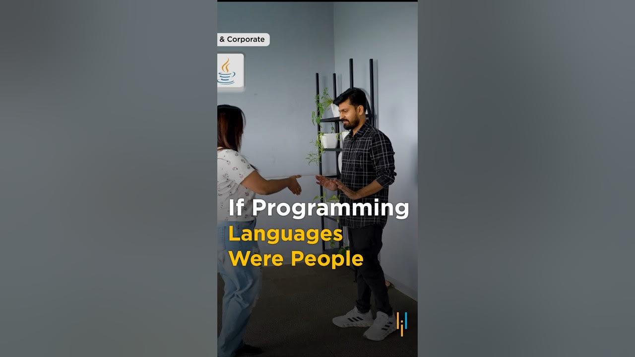 🔥 If Programming Languages Were People #shorts #simplilearn - YouTube