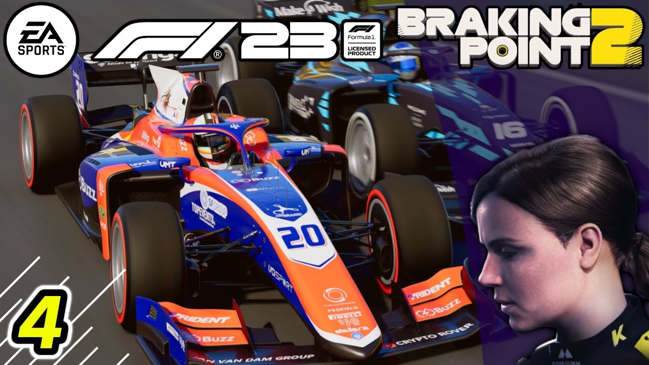 F1 23 BRAKING POINT 2 PLAYTHROUGH PART 4 | ENTER CALLIE MAYER!!! - YouTube