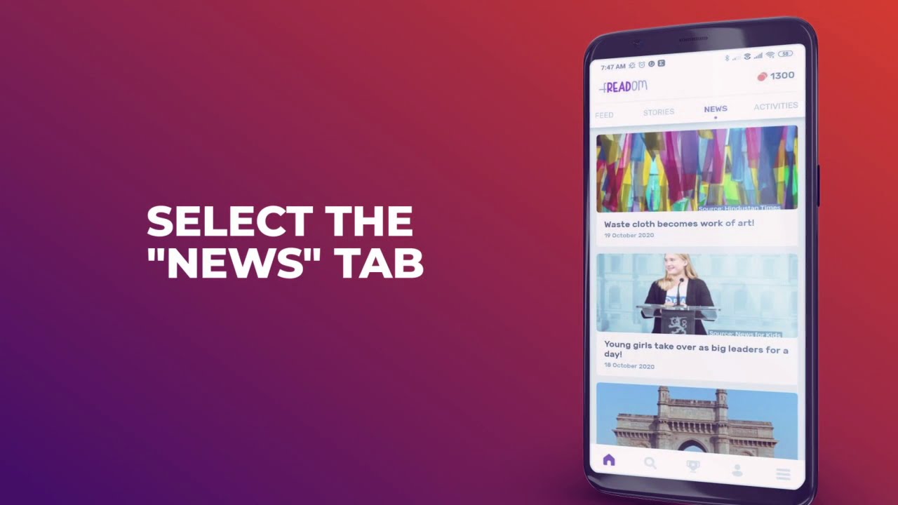 How to Use the fREADom App - Read News on fREADom App! - YouTube