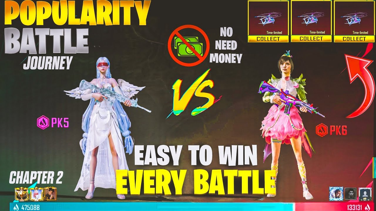 🥳🫴Round 2 Popularity Battle - How to win Every Battle - Pubg Mobile ...