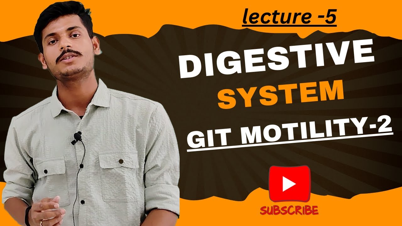 Digestive System -5 | GIT Motility Part 2 - YouTube