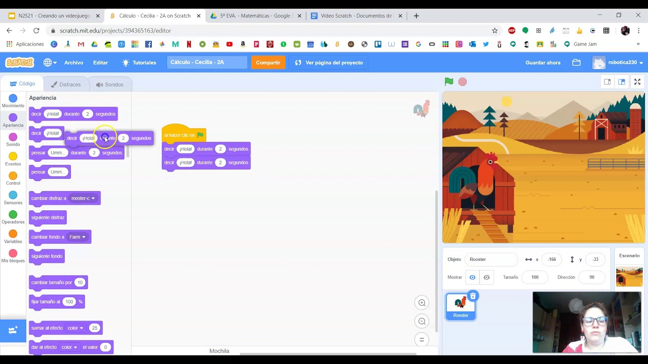 4. Añadimos una presentación - Scratch - 2ºEP - YouTube