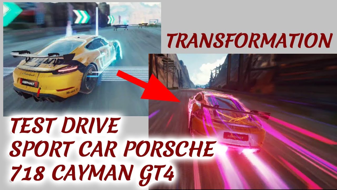 TEST DRIVE SPORT CAR PORSCHE 718 CAYMAN GT4 - YouTube
