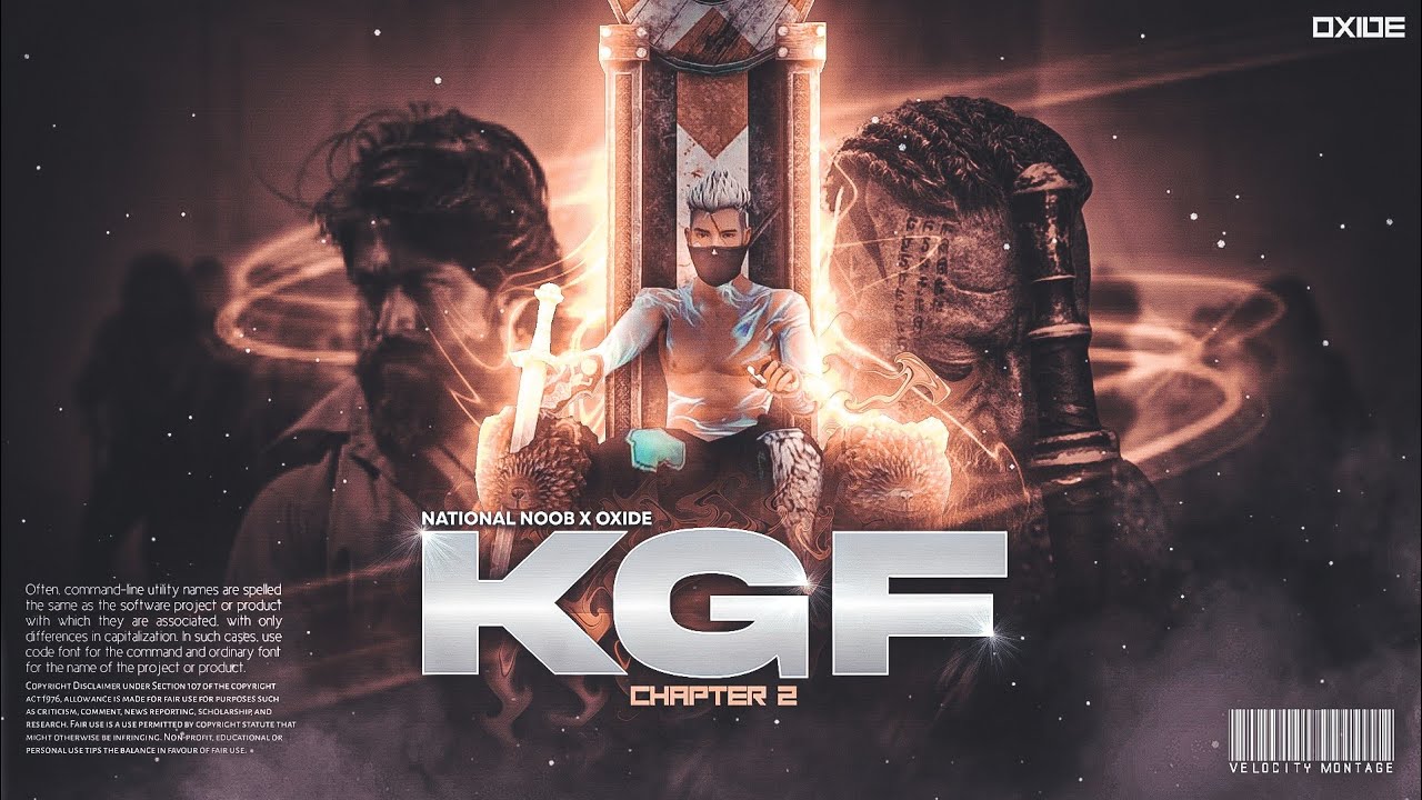 KGF CHAPTER 2 || BEST EDIT 3D + VELOCITY MONTAGE || COLLAB WITH @OXIDE ...