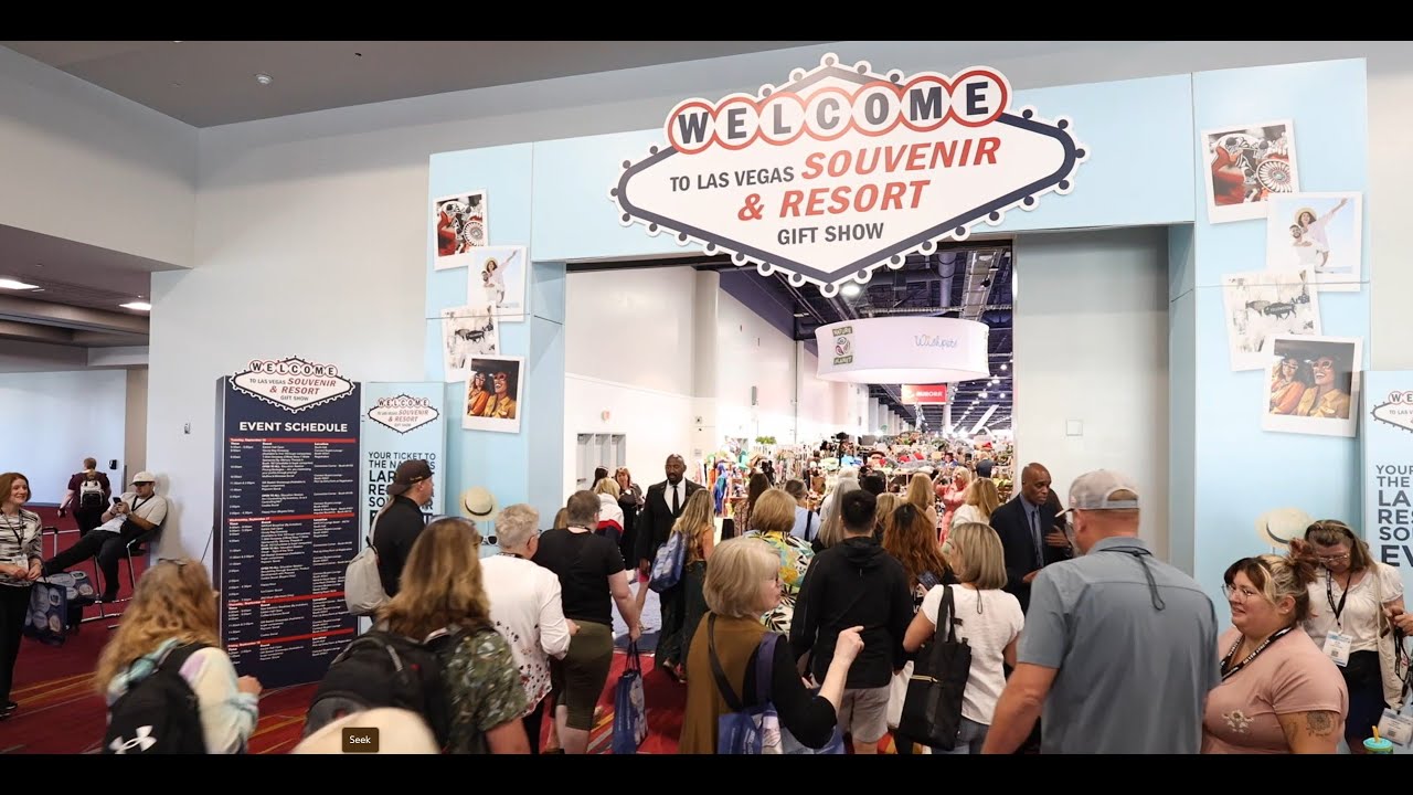 Las Vegas Souvenir & Resort Gift Show 2025 Highlights - YouTube