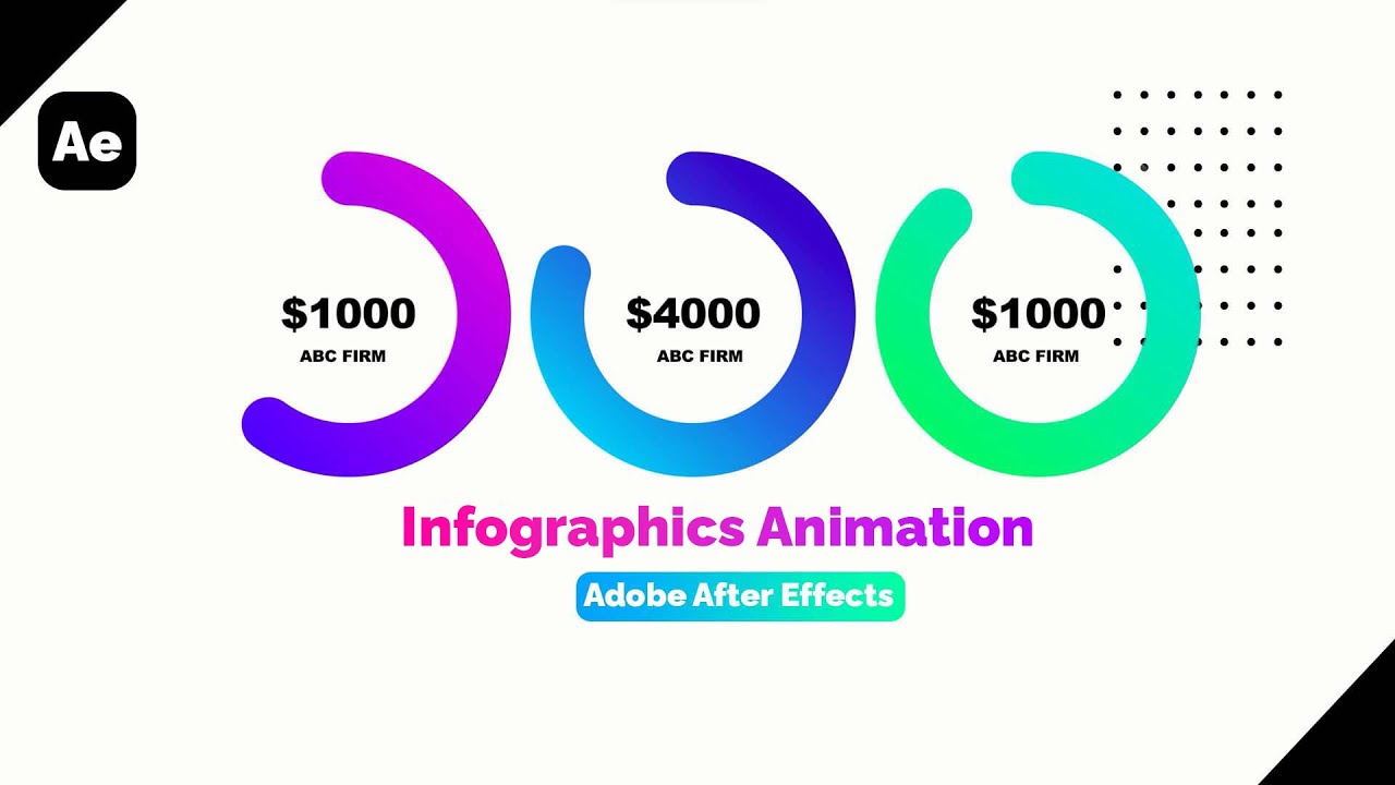 Create Infographics animation Adobe After Effects Tutorial Free ...
