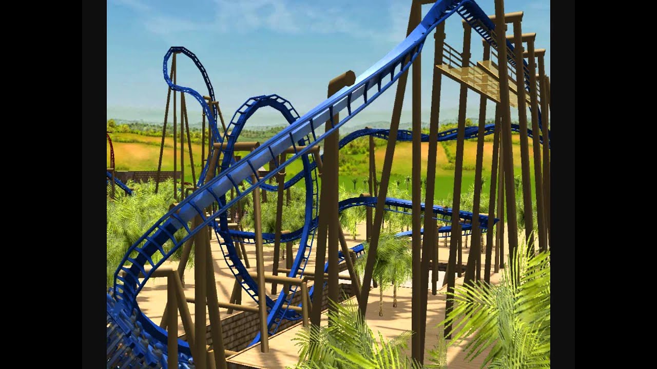 Montu (Best Recreation) Rct3 - YouTube
