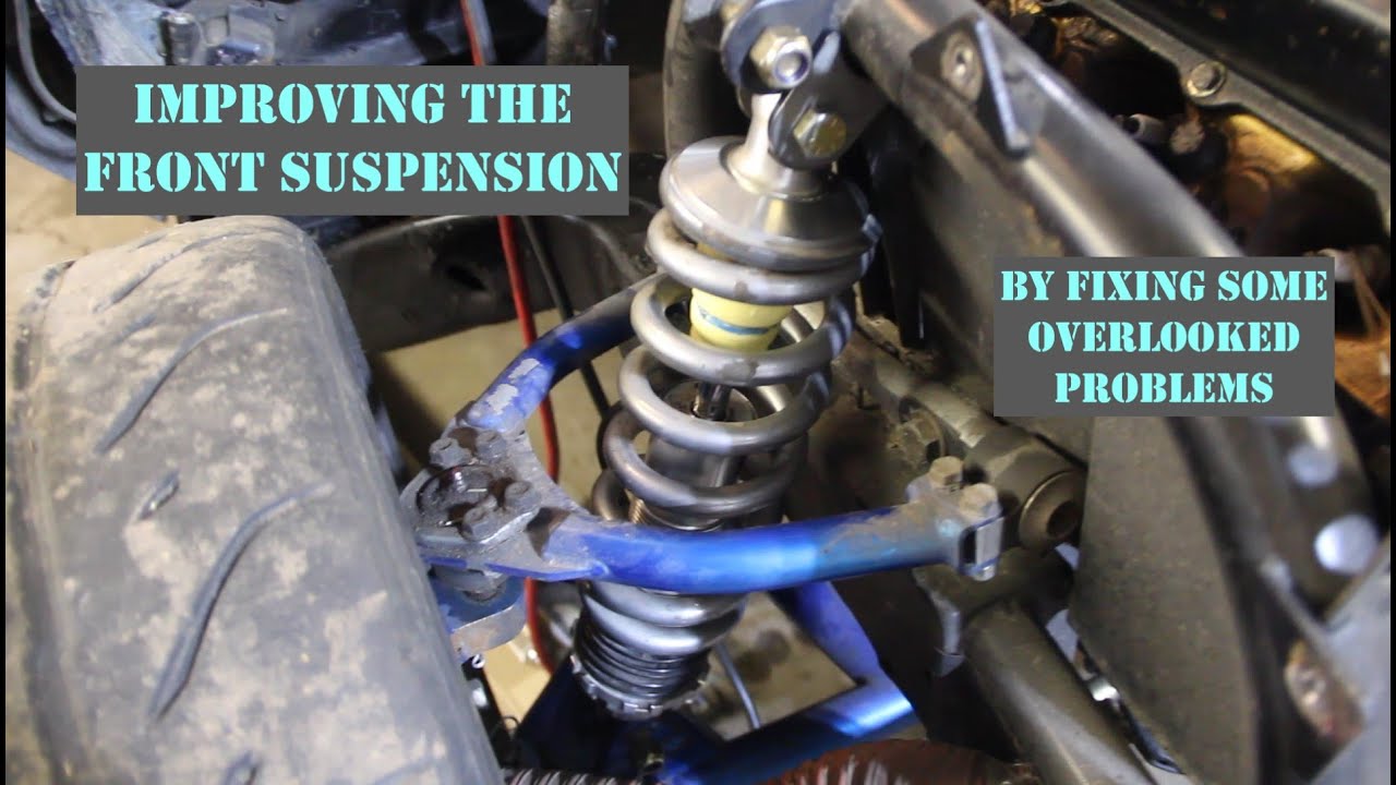 Improving The Front Suspension on the G body Time Attack Cutlass - YouTube