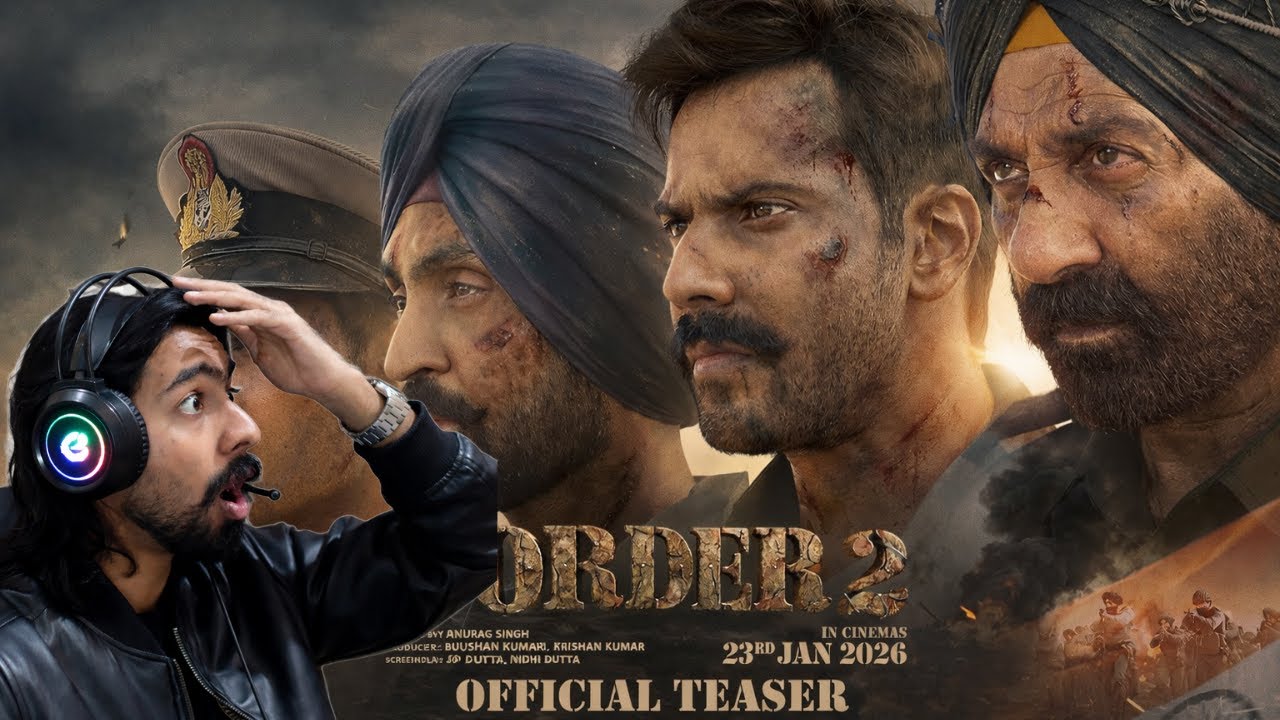 PAKISTANI REACTION 🇵🇰 | BORDER 2 OFFICIAL TEASER 😱🔥 FULL REVIEW # ...
