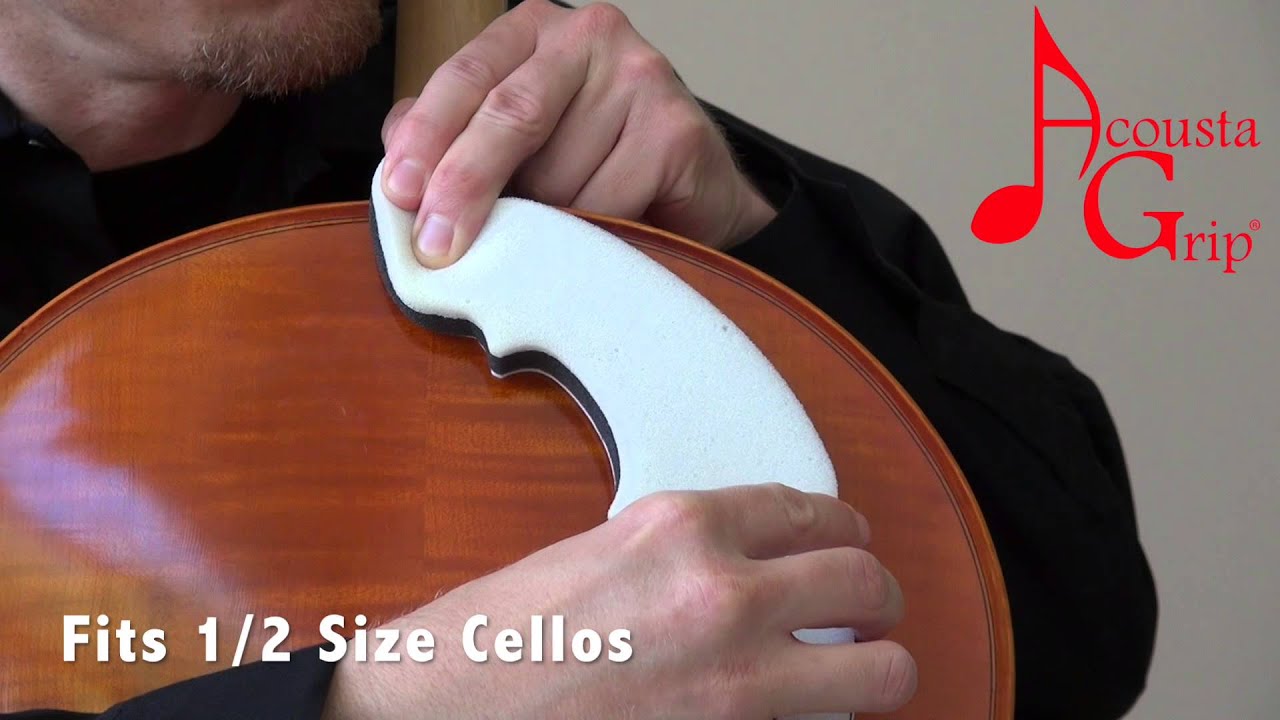 AcoustaGrip CELLO Pads Are Adjustable - YouTube