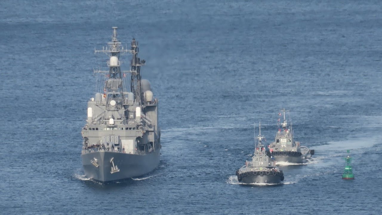 護衛艦うみぎり(JS Umigiri, DD-158) - YouTube