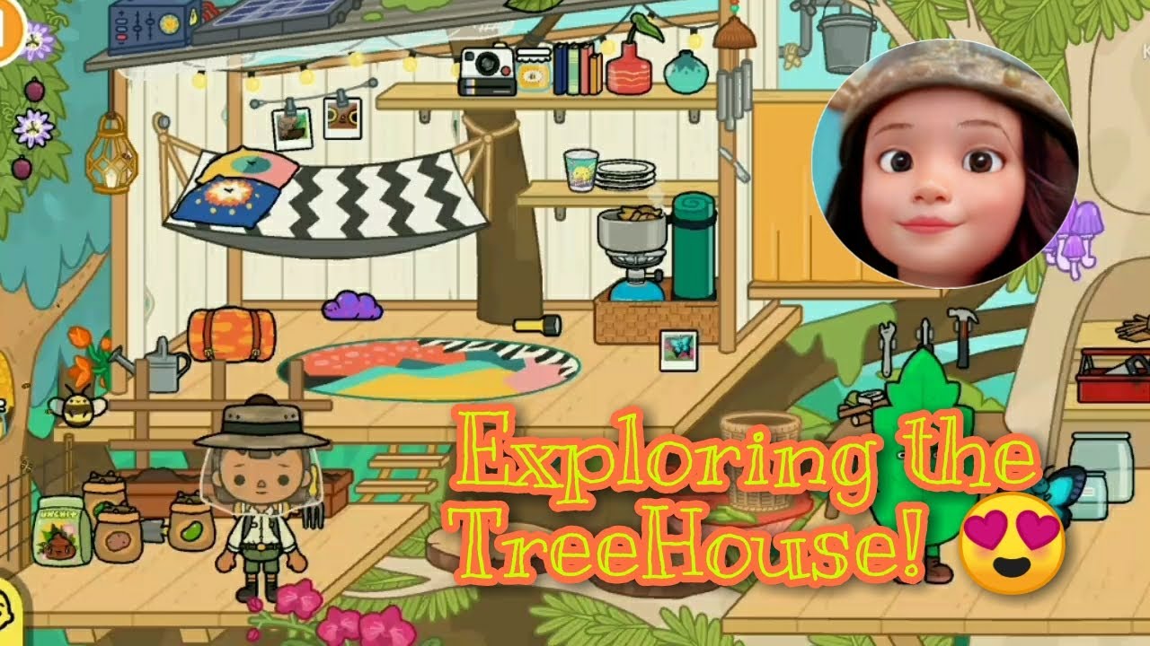 A Day in the Life of an Explorer! 🦁🤓+ Treehouse Secrets! Toca Life ...