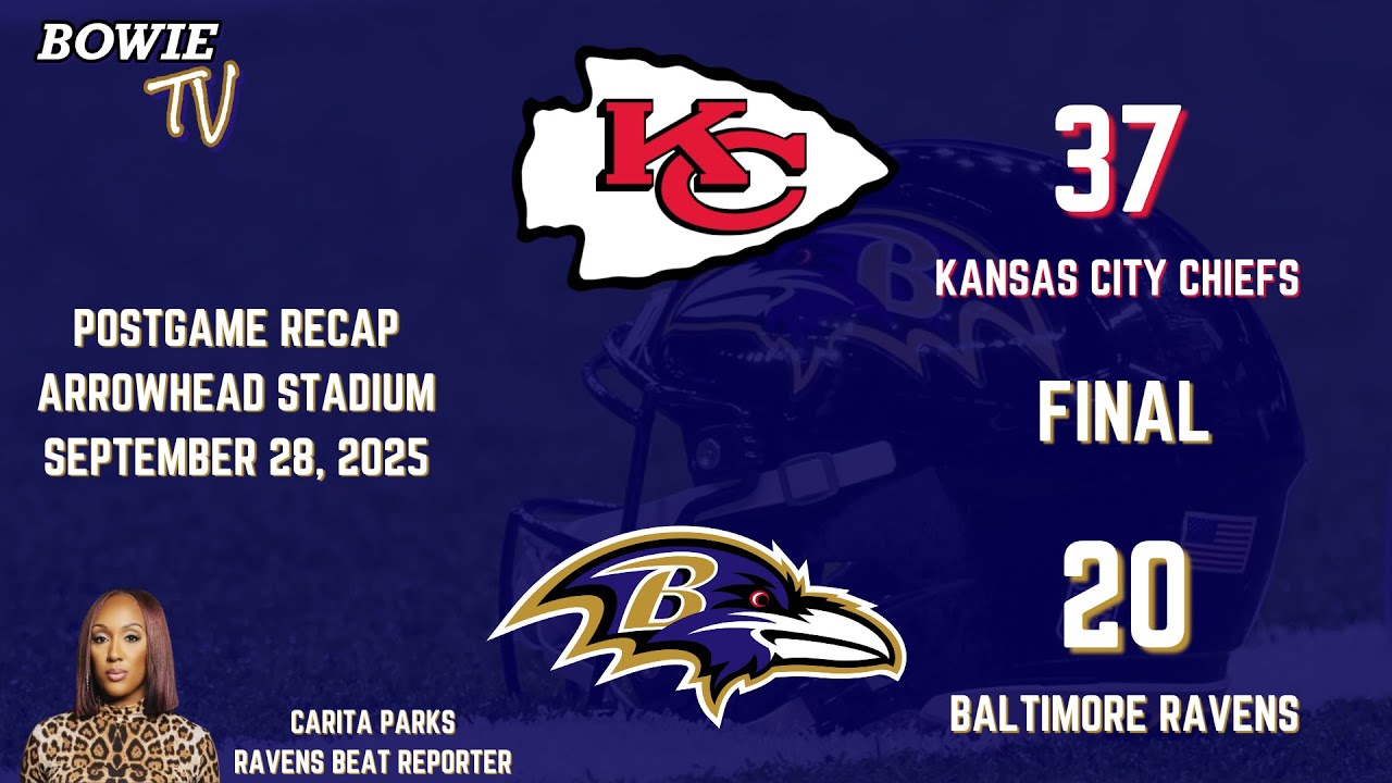 Ravens vs. Chiefs Postgame Recap | Ravens Rundown (9-28-25) - YouTube
