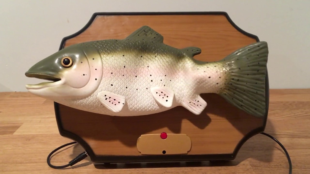 Custom Ted the talking Trout - Singing Fish - YouTube
