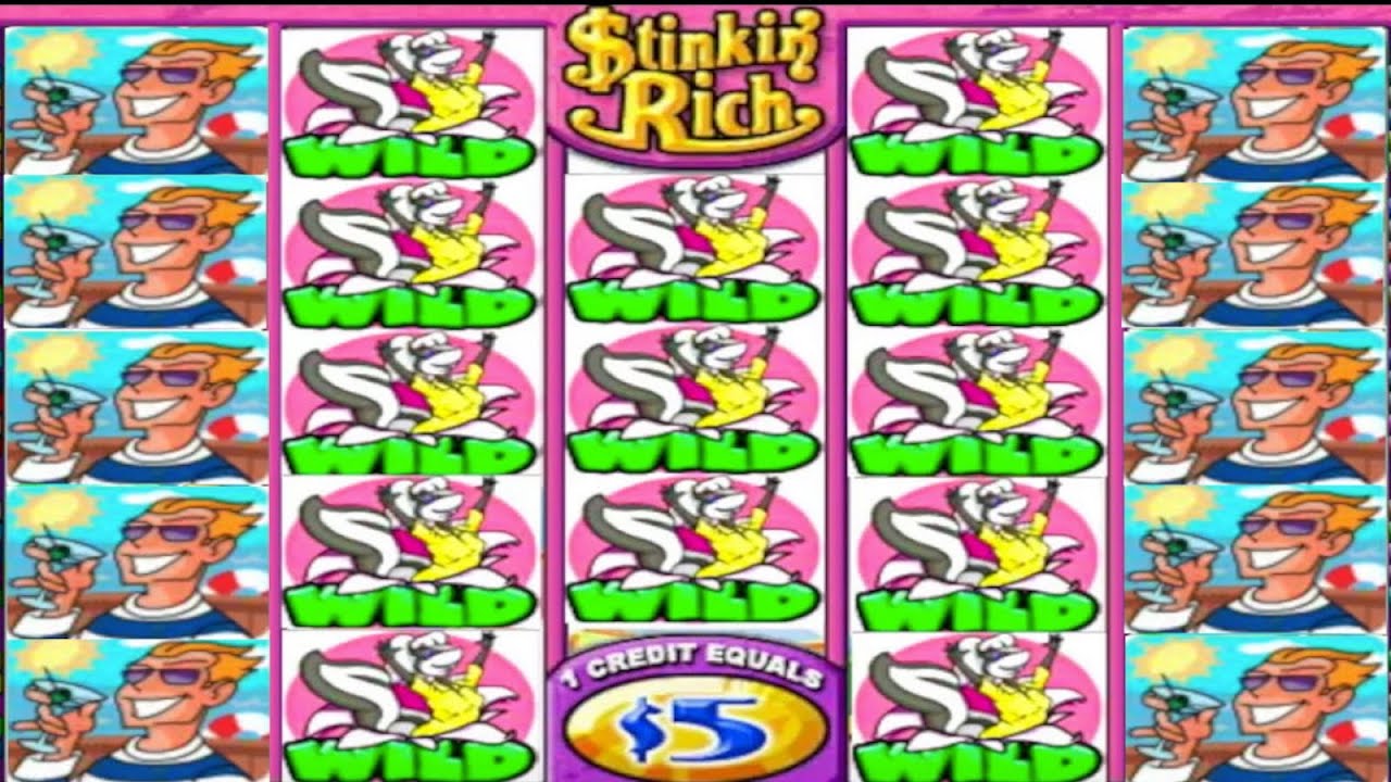 JACKPOT HANDPAY★★$5000 BETS★★STINKIN RICH HIGH LIMIT SLOT MACHINE BUENO ...