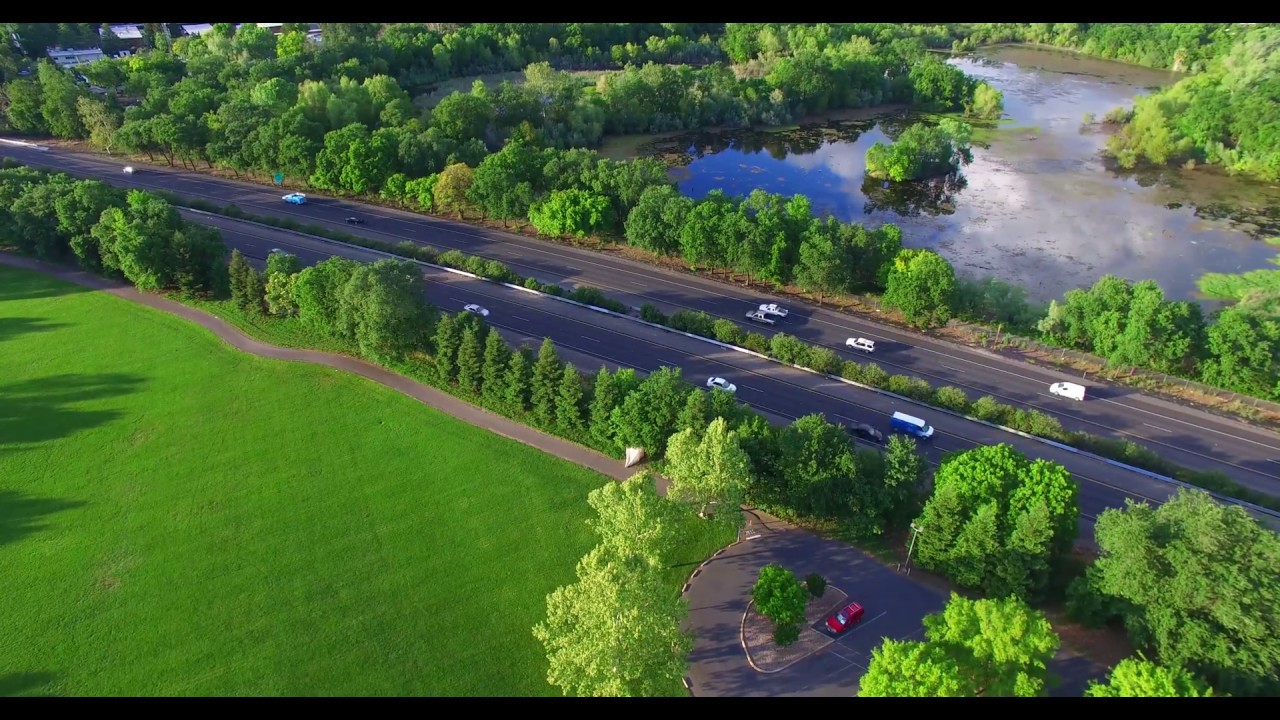 Ultra HD 4K Aerial Drone Footage of 20th St. Park [Chico California ...