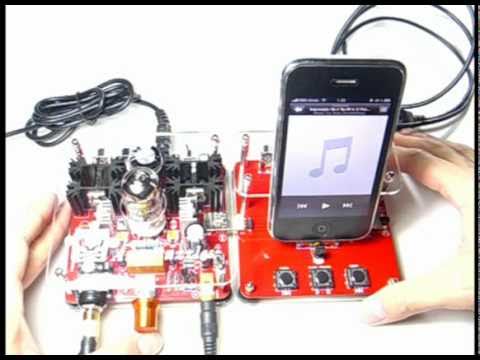 Tube Headphone Amplifier IPOD Docking Introduction - YouTube