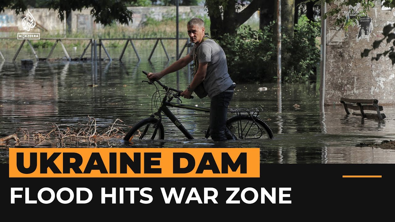 Widespread flooding across southeastern Ukraine after dam burst | Al ...