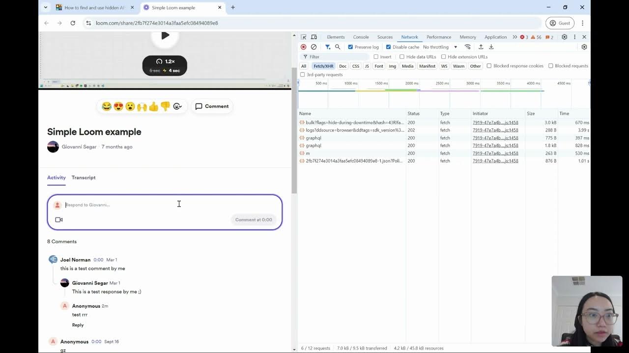 How to find hidden API on a website using inspect | My attempt - YouTube
