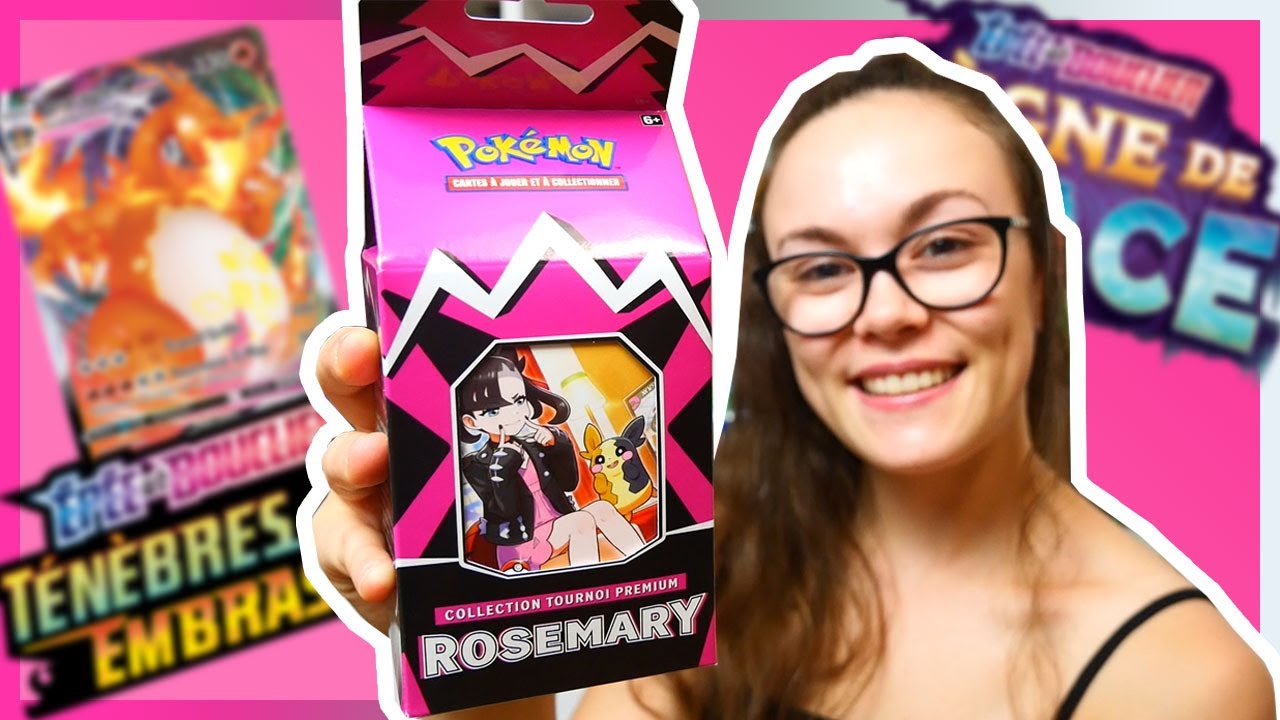OUVERTURE DU COFFRET PREMIUM POKÉMON ROSEMARY ! - YouTube