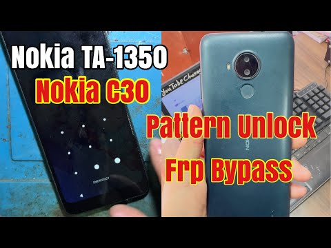 Nokia Ta 1359 C30 Pattern Unlock || Nokia C30 Hard Reset || Nokia ta 1359 C30 Frp Bypass