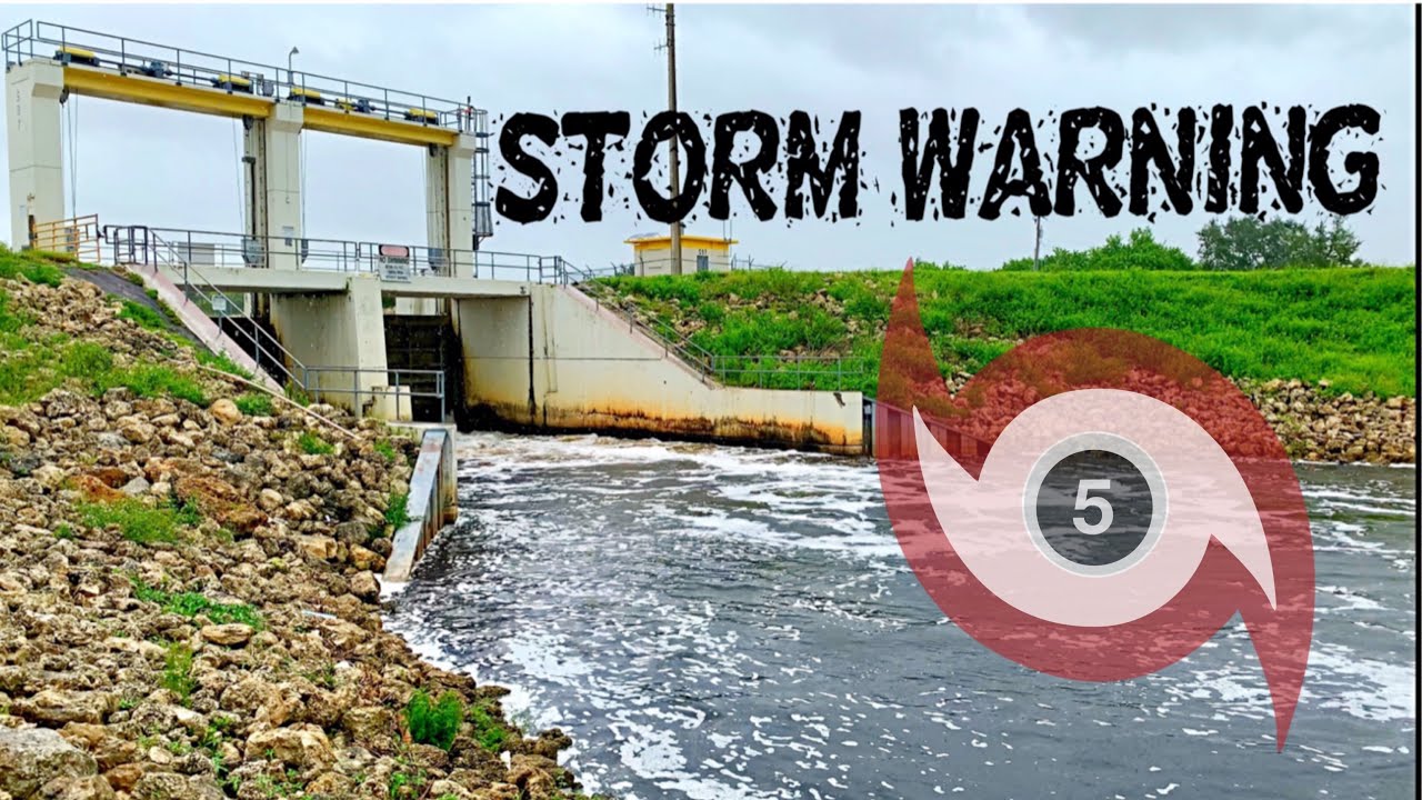 Major Hurricane Sets Florida Spillway Fishing on Fire 🔥 - YouTube