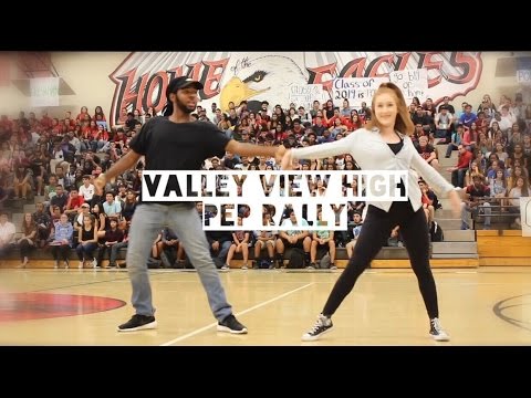 Fiona Mae • Valley View High School Pep Rally 2016-2017 ( cheer & dance ...