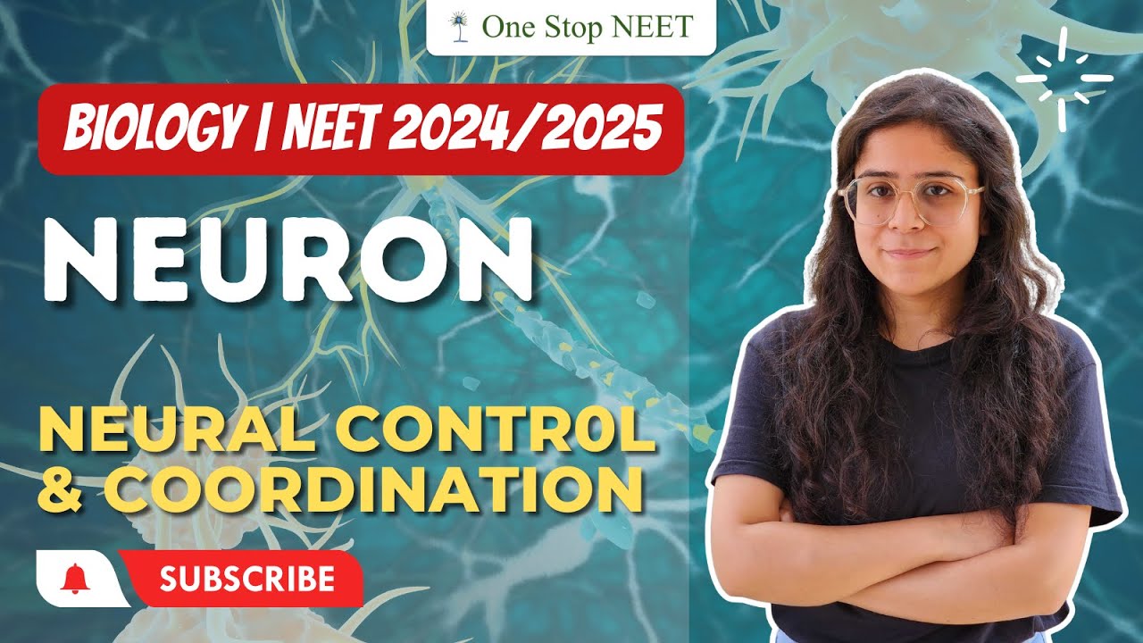 Neuron | Neural Control & Coordination | NEET 2024 | 2025 | Komal Ma'am | One Stop NEET - YouTube