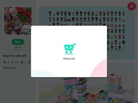 OMG I BOUGHT THE MEGA PACK (Toca world video)