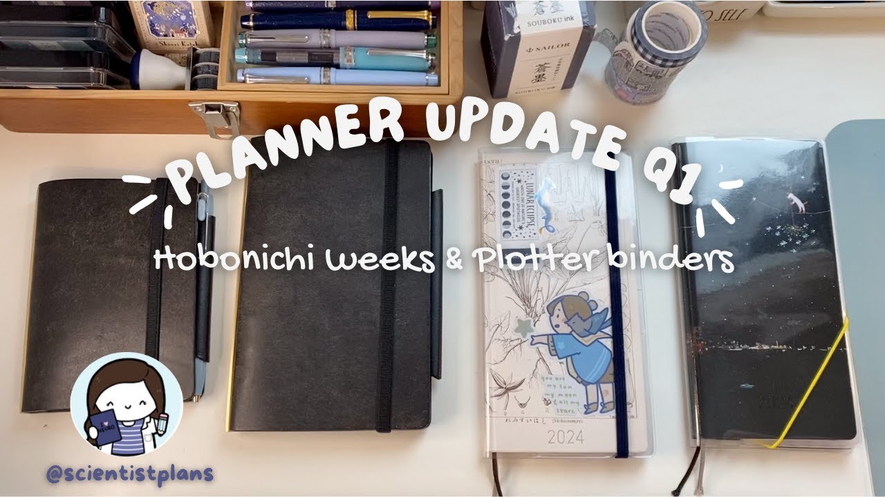 Planner Update - Q1 Hobonichi Weeks and Plotter Binders 2024 # ...