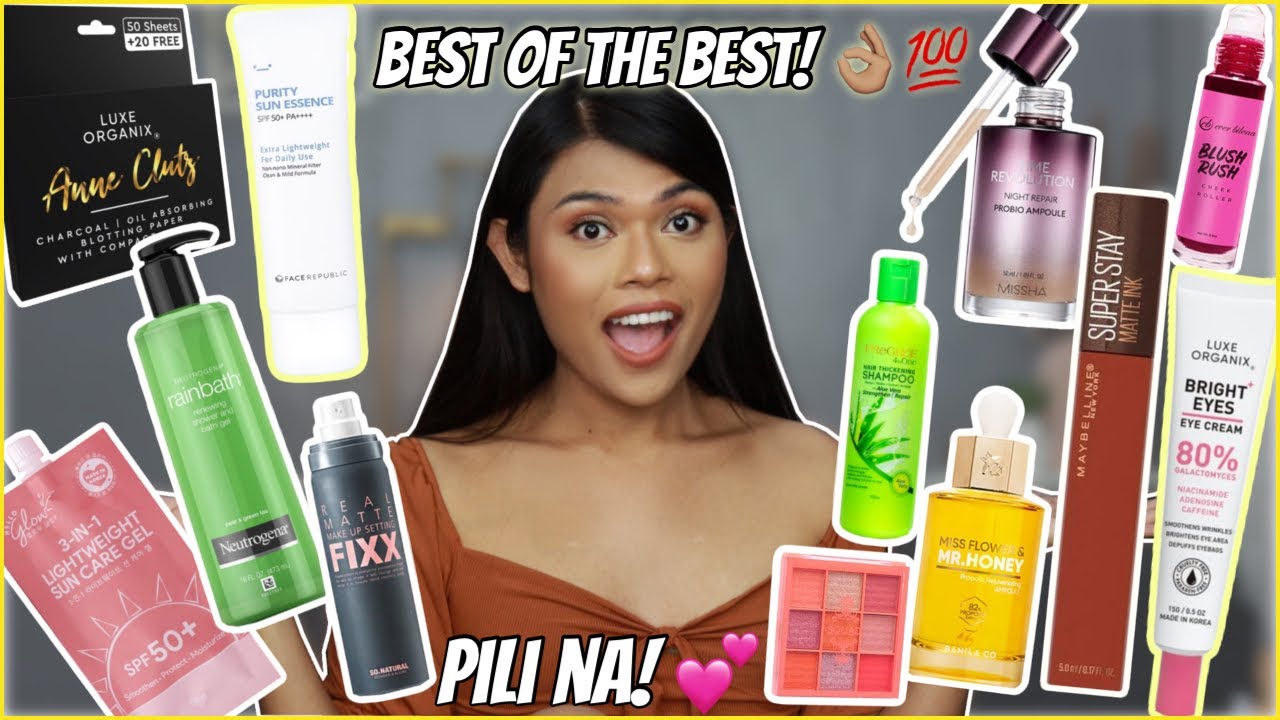 BEST SKINCARE & MAKEUP PRODUCTS TO BUY NA SOBRANG WORTH IT!!! PILI LANG ...