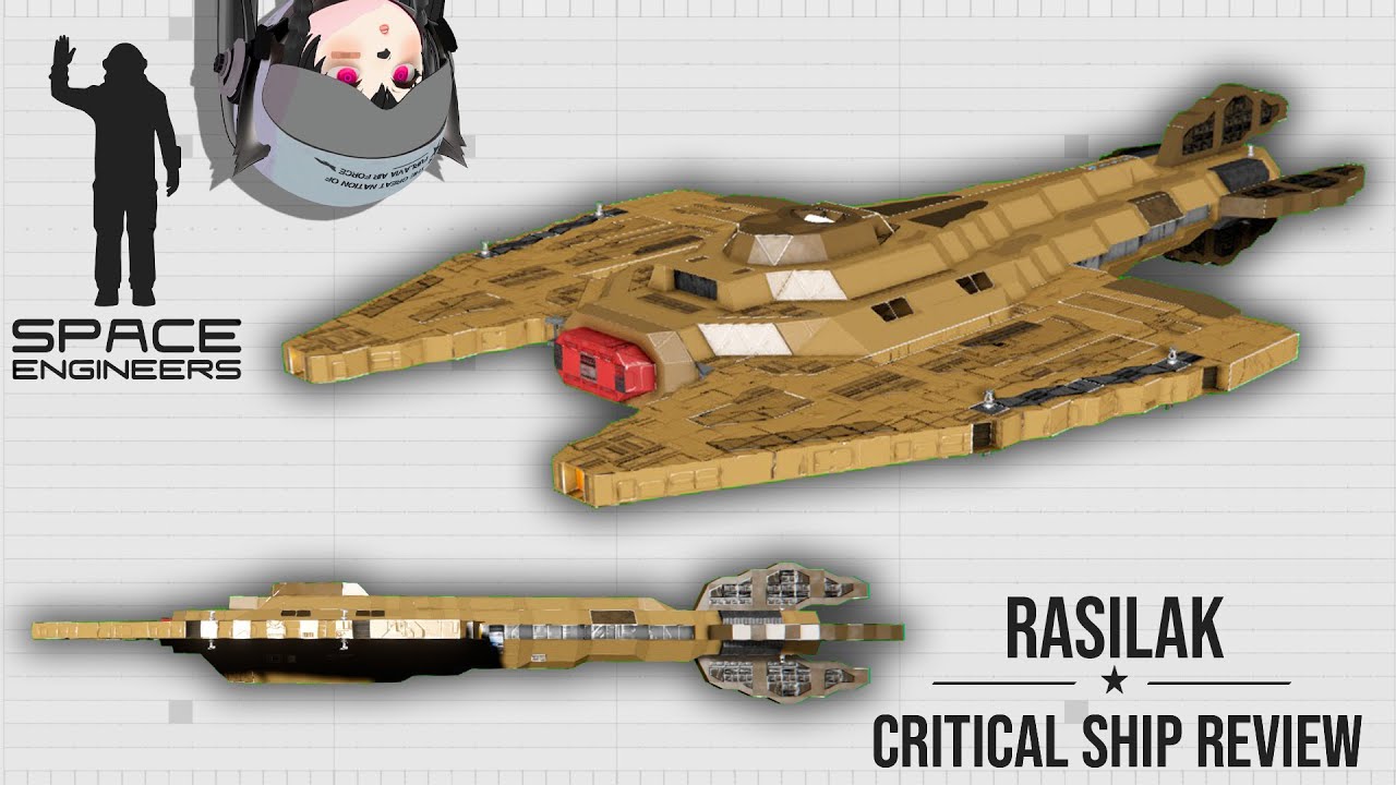 This Star Trek Cardassian Ship is Usable, Space Engineers Critical Ship ...