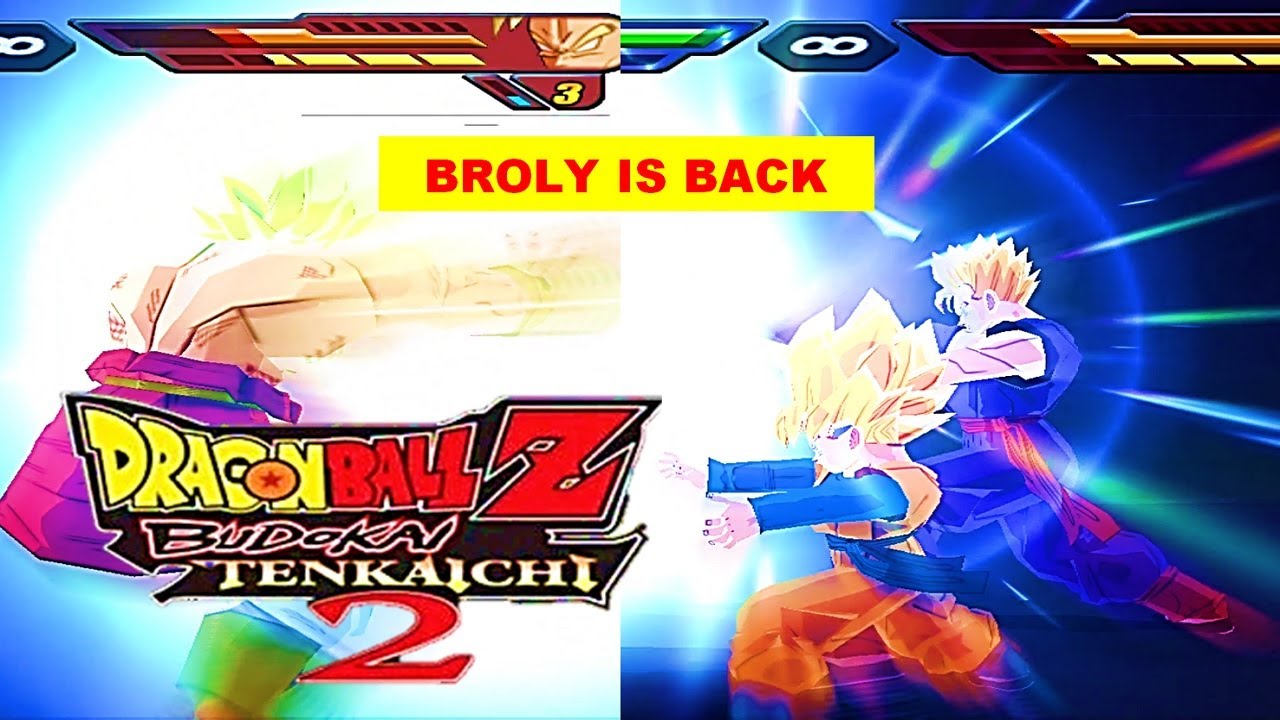 BROLY IS BACK | DRAGON BALL Z BUDOKAI TENKAICHI 2 | PS2 EMULATOR - YouTube