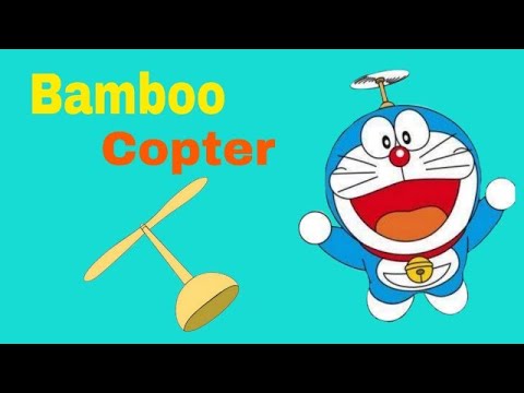 How To Make Doraemon Bamboo Copter , 7th Class Science Project For ...