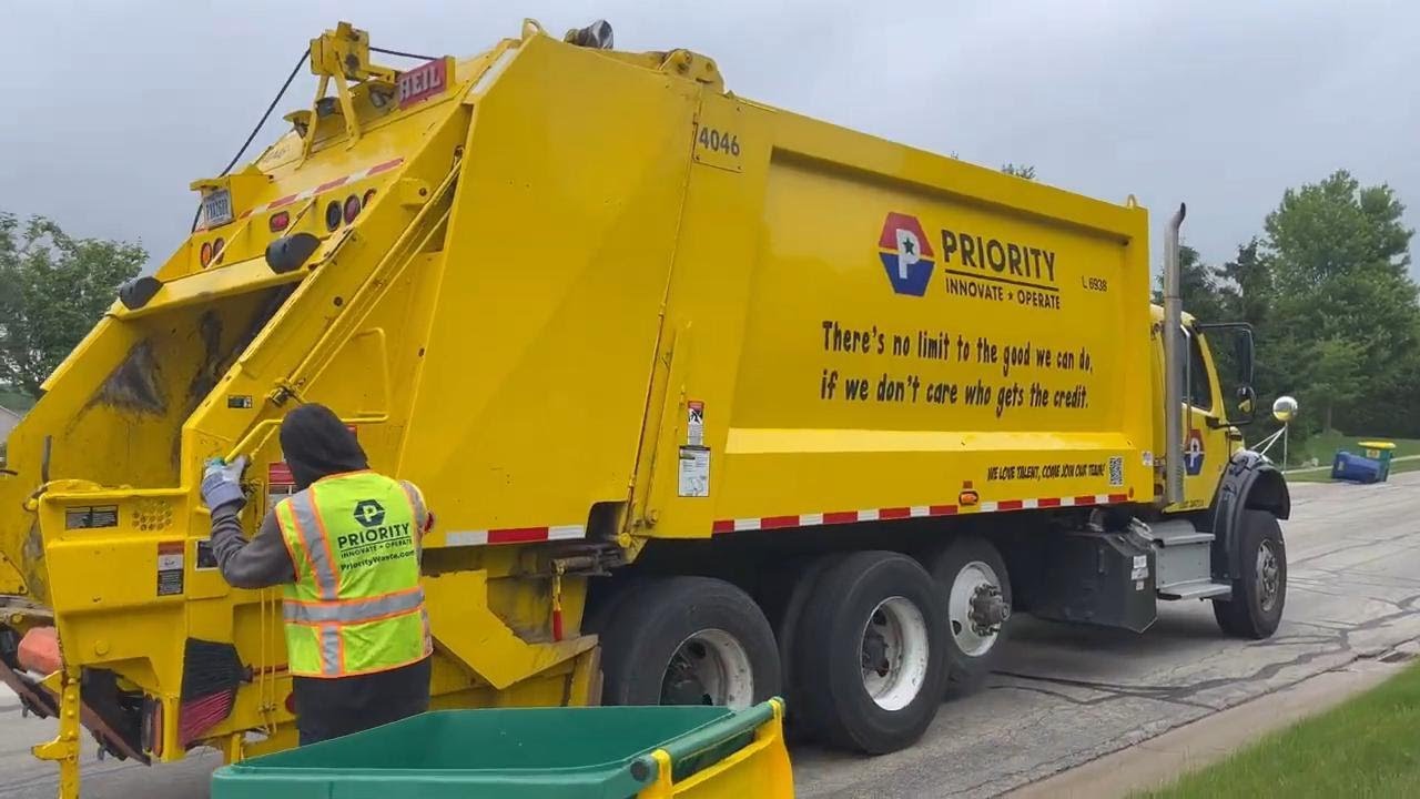 2025 Priority Waste Garbage Truck Compilation! Some of the Coolest ...
