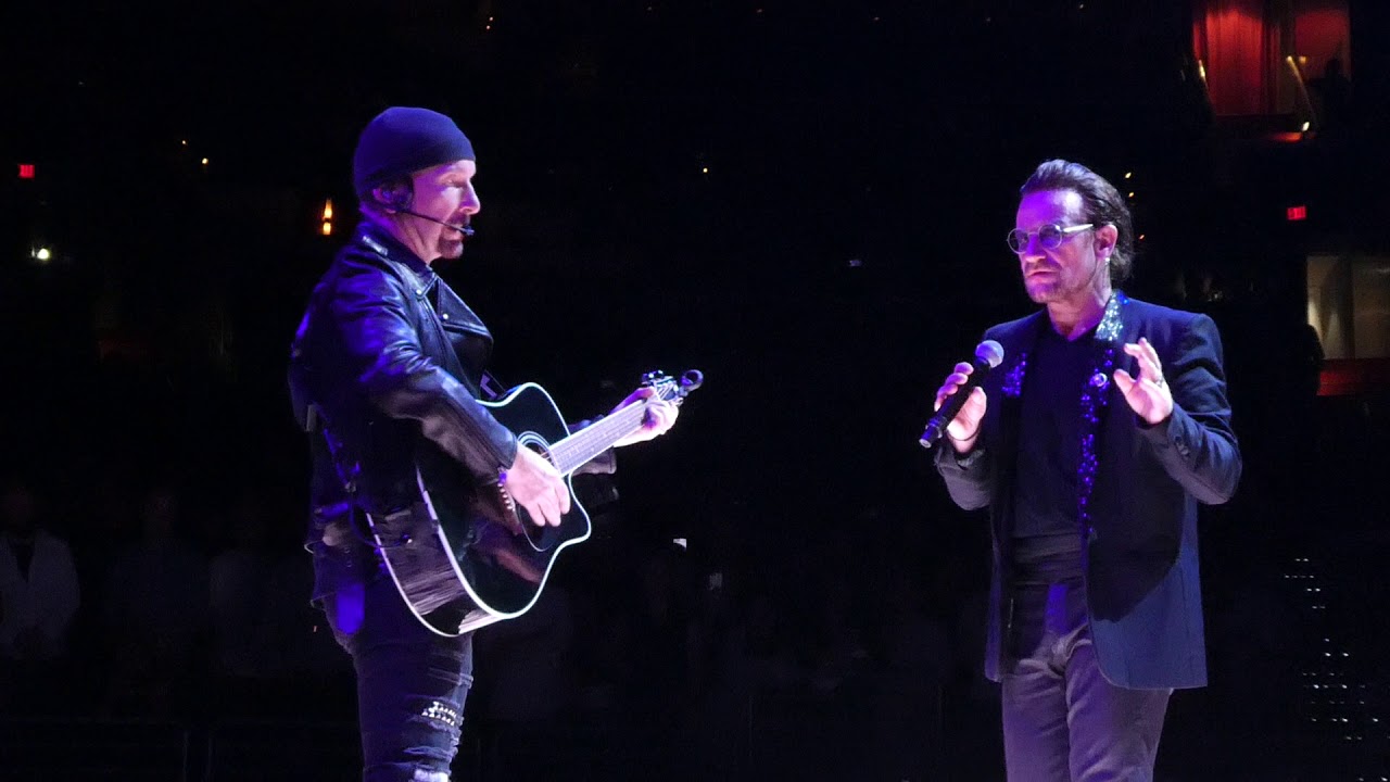 "Guy Yells Loud & Bono Gives Him Finger & Staring at the Sun" U2 ...
