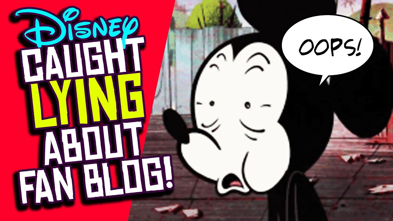 Disney Caught LYING About a Fan Blog They SMEARED Two Years Ago?! - YouTube